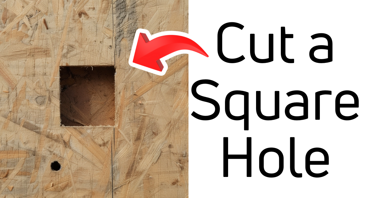 How To Cut a Square Hole in Wood with a Router (2025)