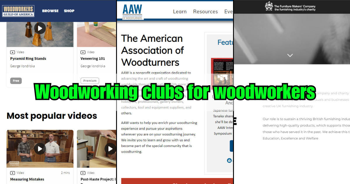 5 Must-Join Woodworking Clubs for Passionate Woodworkers!