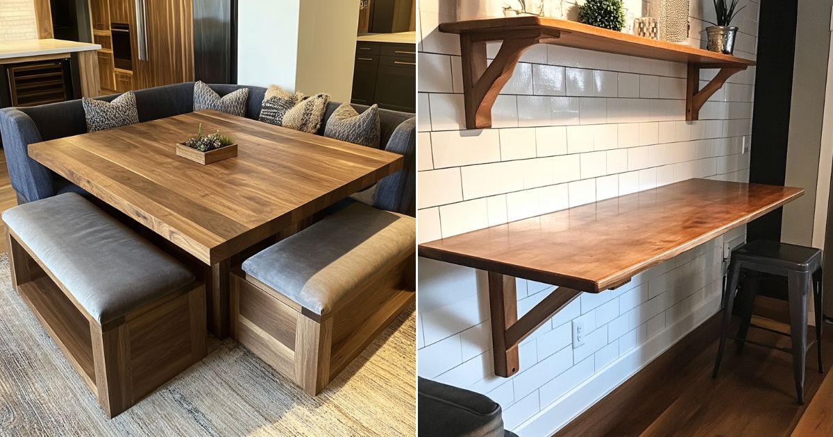 10 Space-Saving Dining Table Ideas for Small Spaces