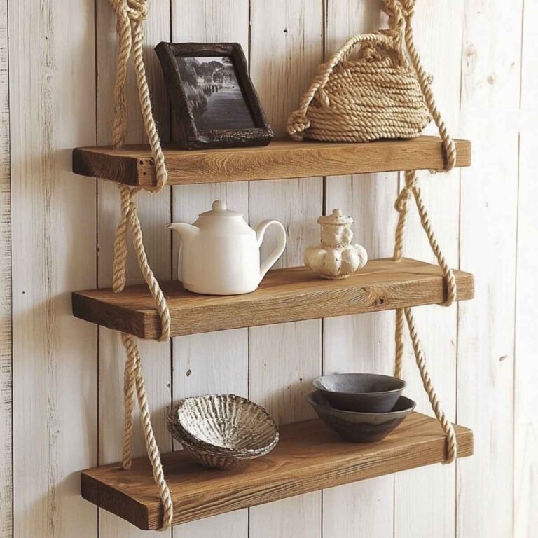 15 Creative DIY Wooden Shelf Designs for Every Room
