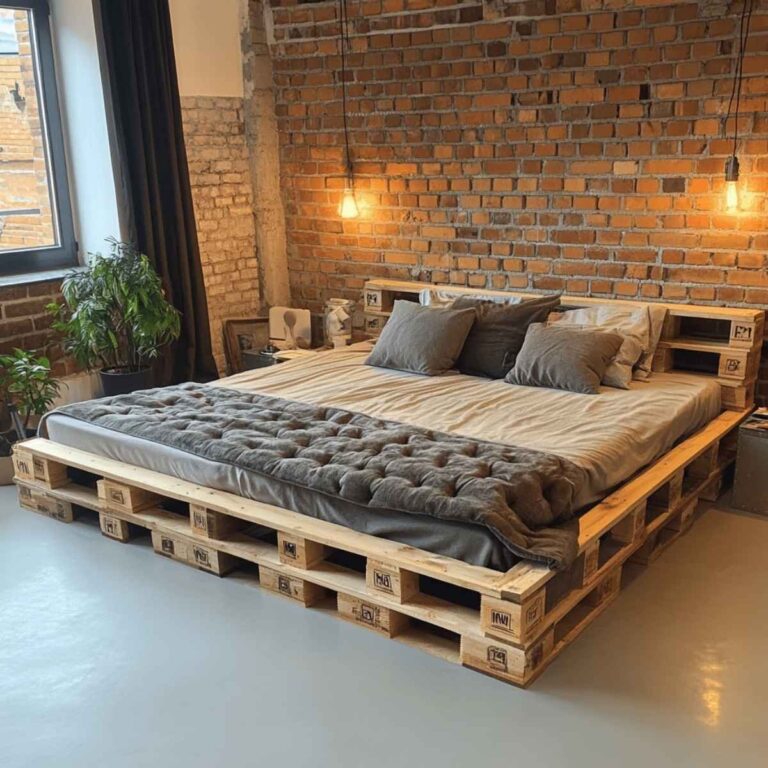 10 Rustic DIY Wooden Bed Frame Ideas for a Cozy, Handmade Touch
