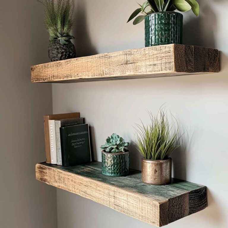 15 Creative DIY Wooden Shelf Designs for Every Room