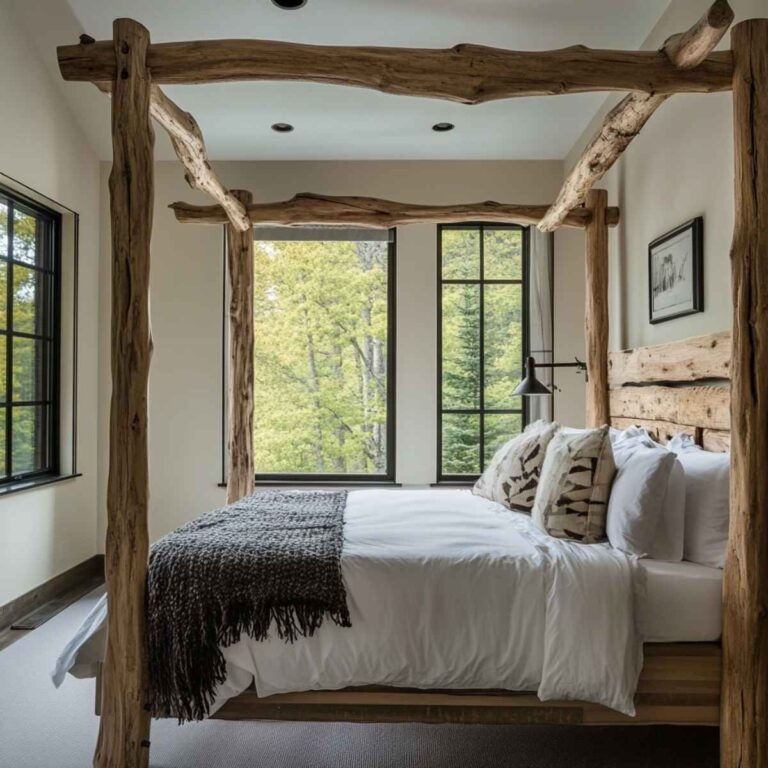 10 Rustic DIY Wooden Bed Frame Ideas for a Cozy, Handmade Touch