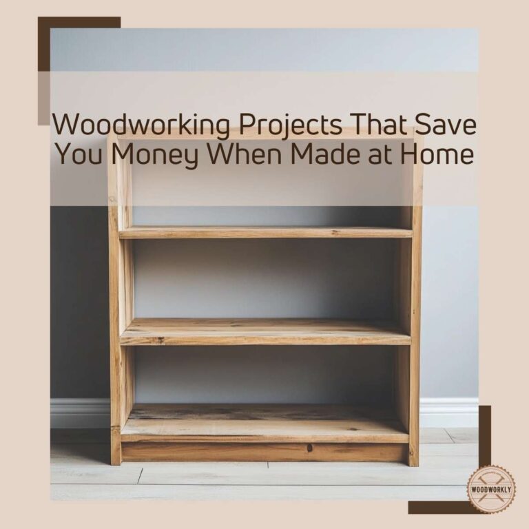7 Woodworking Projects That Save You Money When Made at Home