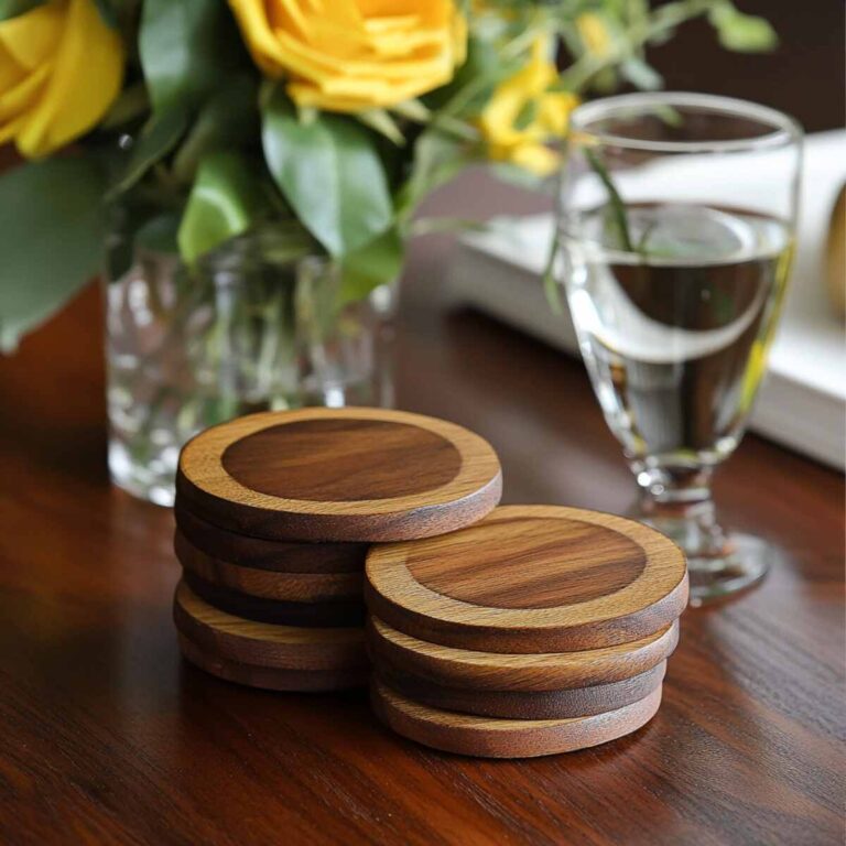 10 DIY Wooden Coaster Ideas to Add Style and Functionality
