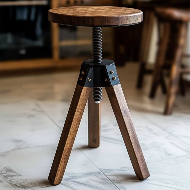 10 DIY Wooden Stool Designs That Blend Style and Function