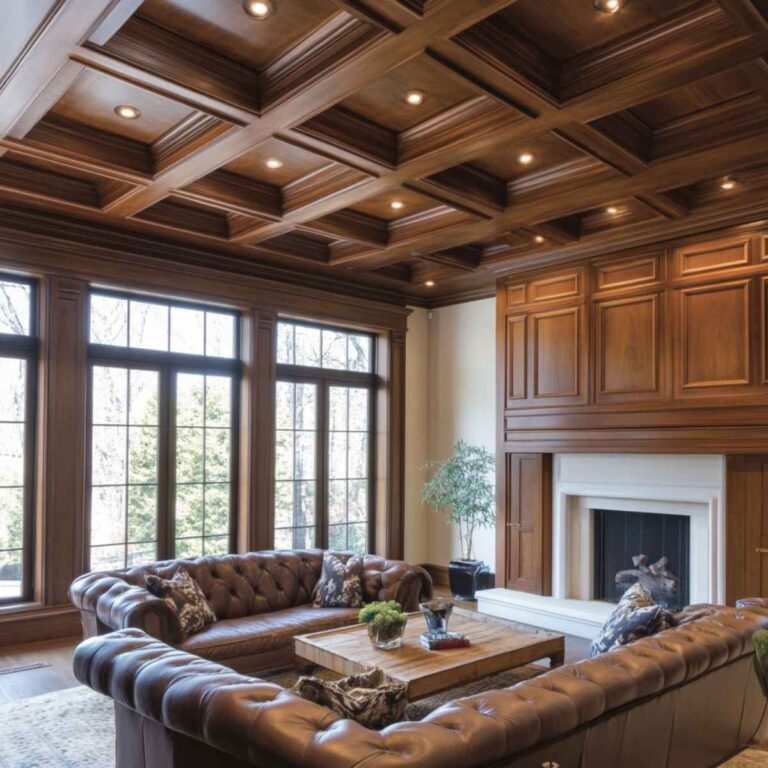 7 Inspiring Wooden Ceiling Designs for a Warm and Elegant Look