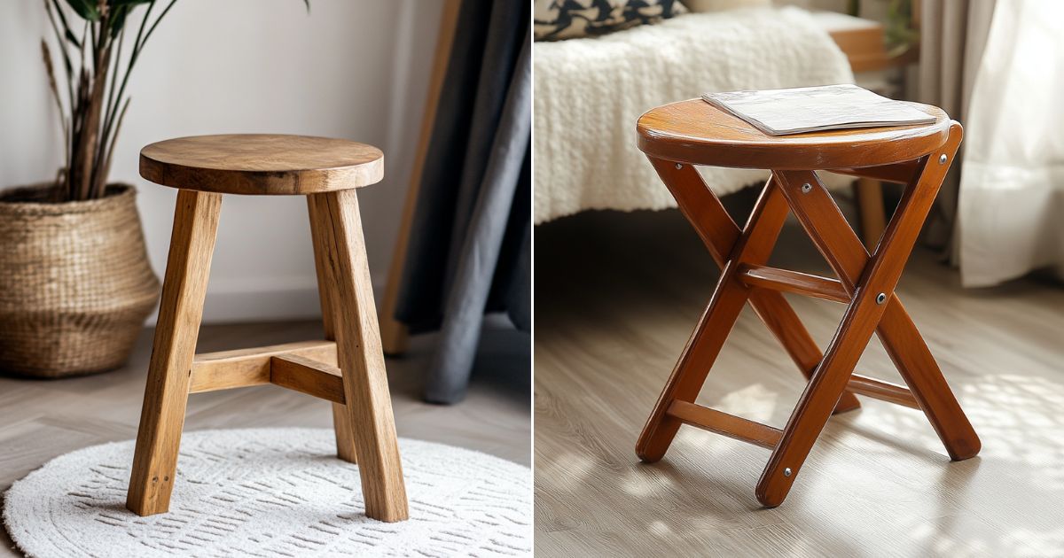 10 DIY Wooden Stool Designs That Blend Style and Function