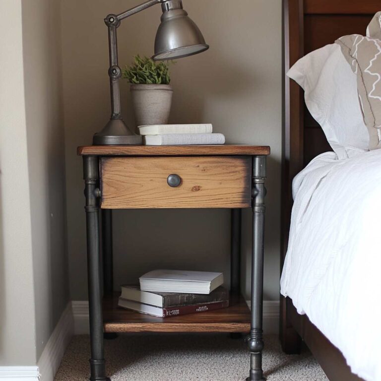 10 Budget-Friendly DIY Wooden Nightstand Ideas You Can Build