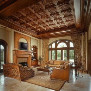 7 Inspiring Wooden Ceiling Designs for a Warm and Elegant Look
