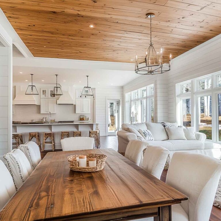 7 Inspiring Wooden Ceiling Designs for a Warm and Elegant Look