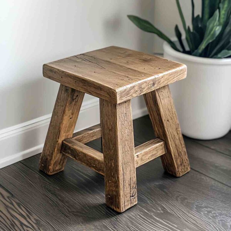 10 DIY Wooden Stool Designs That Blend Style and Function