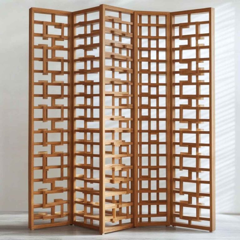 10 Creative Wooden Room Divider Ideas for Open-Concept Homes