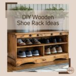 12 DIY Wooden Shoe Rack Ideas to Declutter Your Home