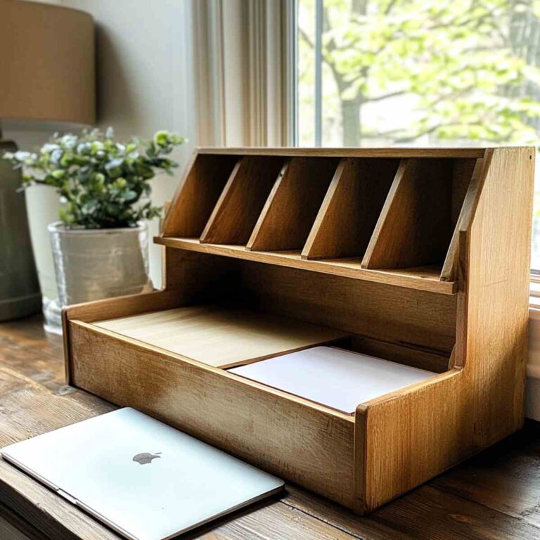 11 EASY DIY Wooden Mail Organizer Ideas to Try