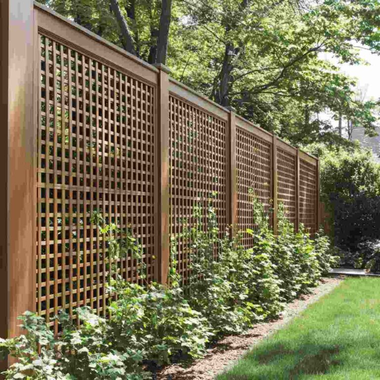 10 Beautiful DIY Wooden Lattice Ideas for Stylish Home and Garden