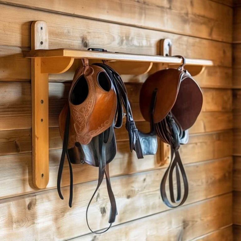 10 Creative DIY Wooden Saddle Rack Ideas for Every Tack Room